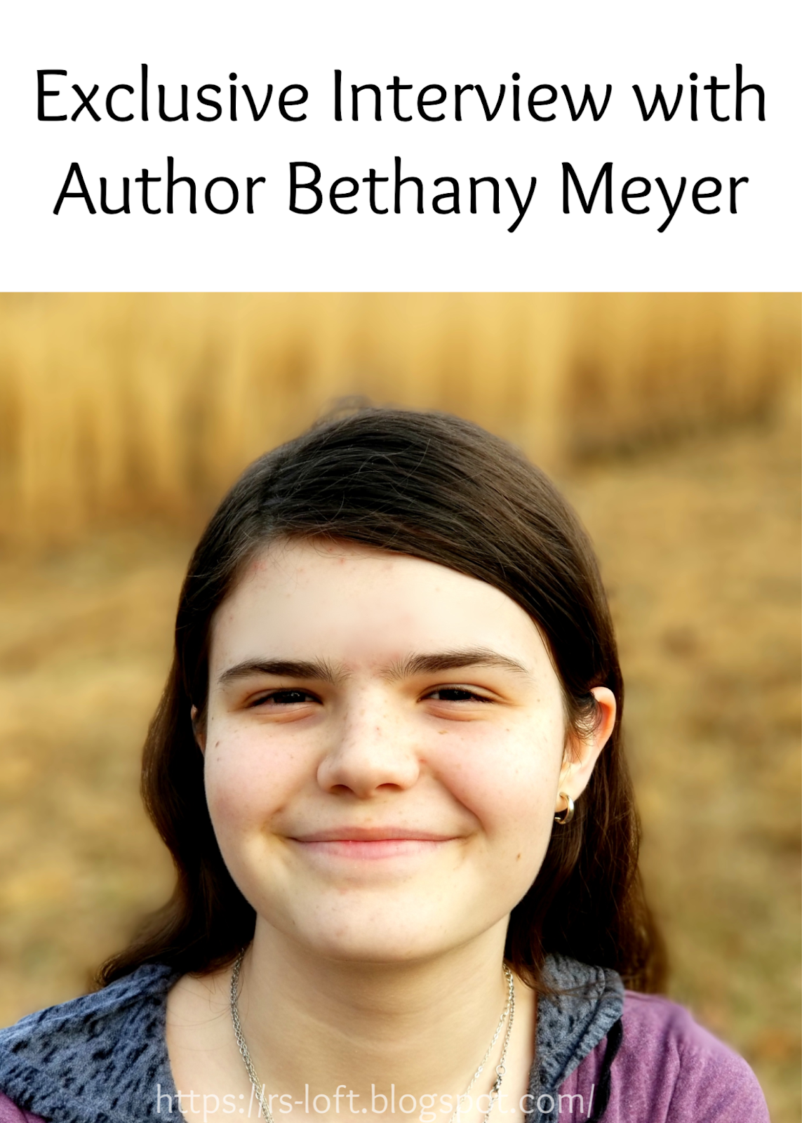 Exclusive Interview with Author Bethany Meyer