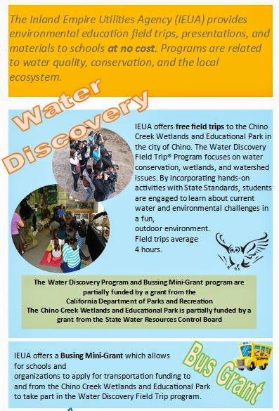 Inland Empire Utilities Agency's Water Education Programs: Book your ...