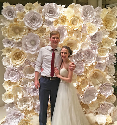 Stampin' Ware House: Wedding DIY Paper Flower Backdrop & it's Sale-a ...