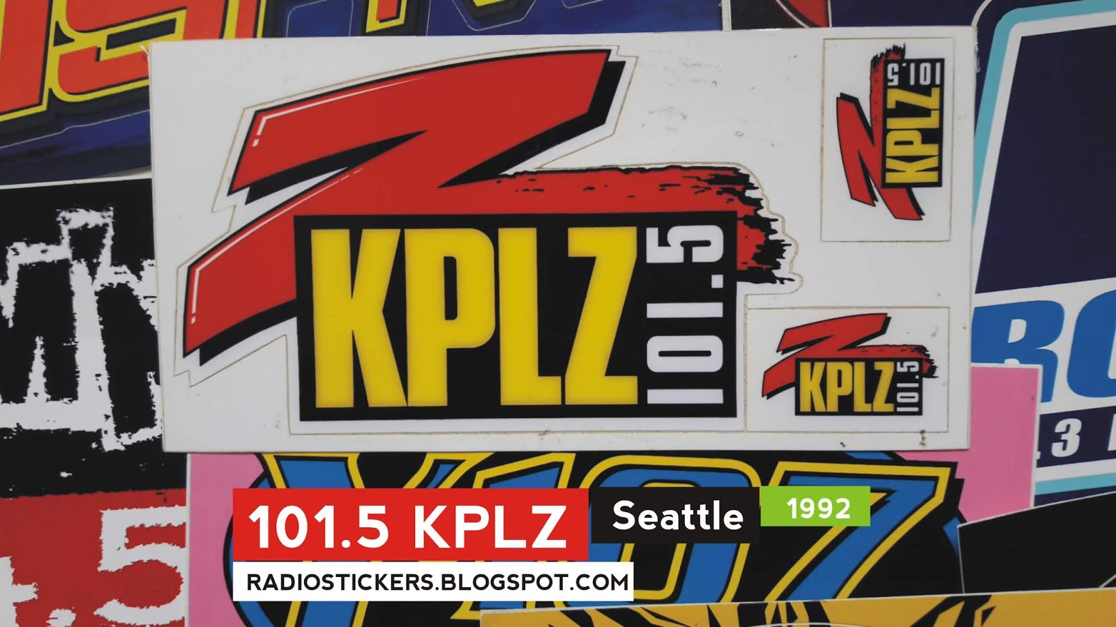 RADIO station stickers... and more!