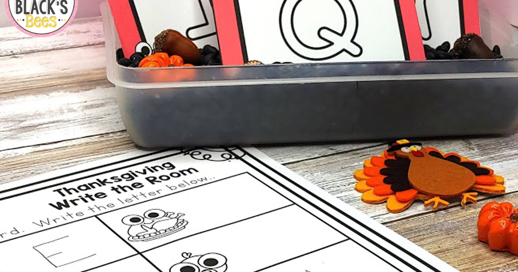 Write the Room and Sensory Bins | Mrs. Black's Bees