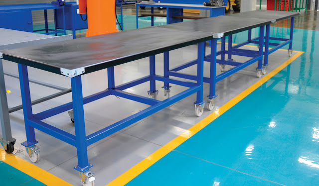 Meja kerja pabrik (Workbench Heavy Duty) - Refrensi Produk Terbaik Dan ...