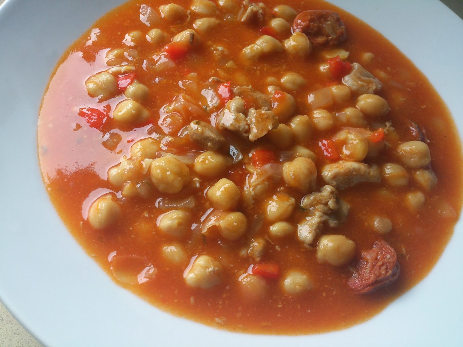 Las recetas de nessa: POTAJE DE GARBANZOS