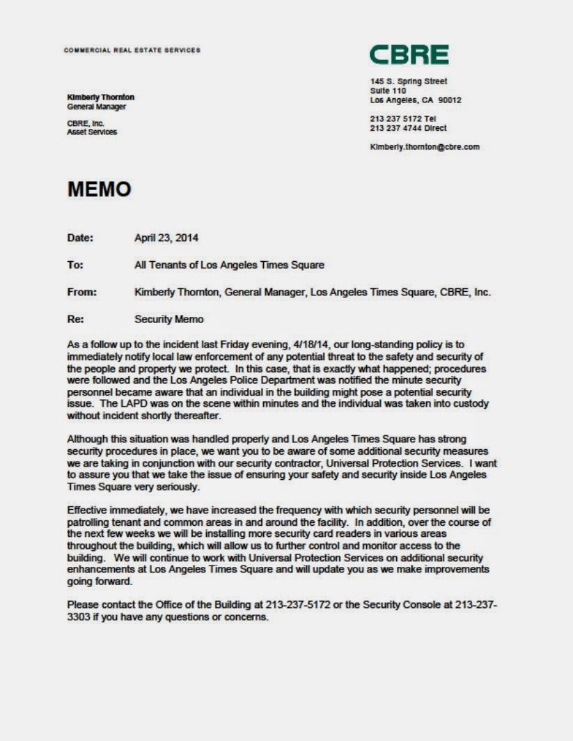 Los Angeles Times Pressmens 20 Year Club: April 2014