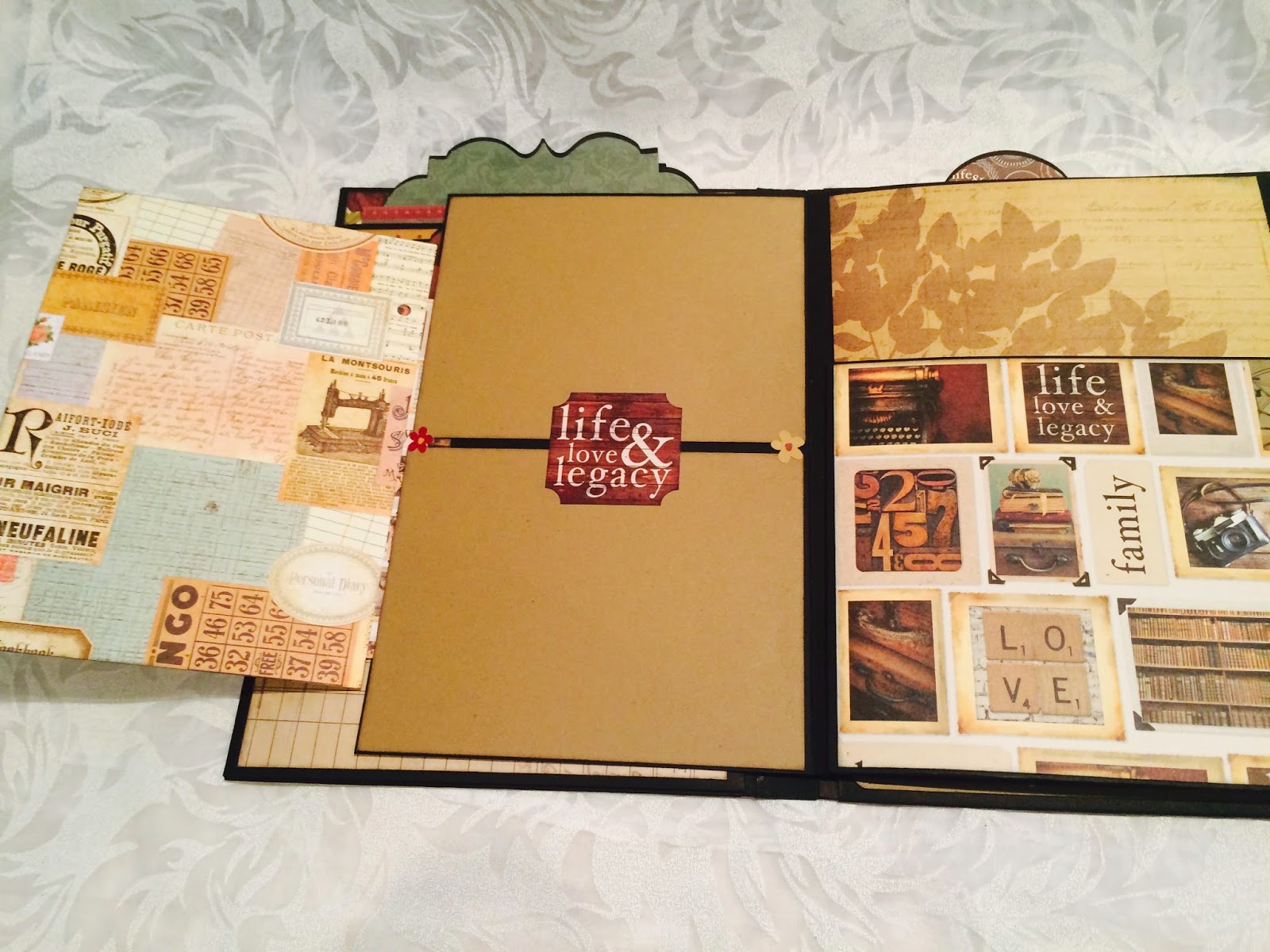 Crafting Passions: Legacy Family Scrapbook