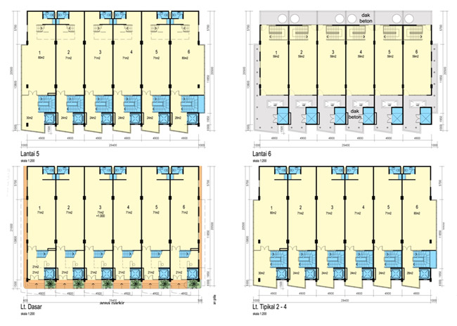 PERKANTORAN MAMPANG SQUARE DI JAKARTA SELATAN