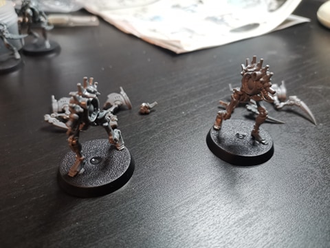 Necron Cryptothralls, Easy Repose