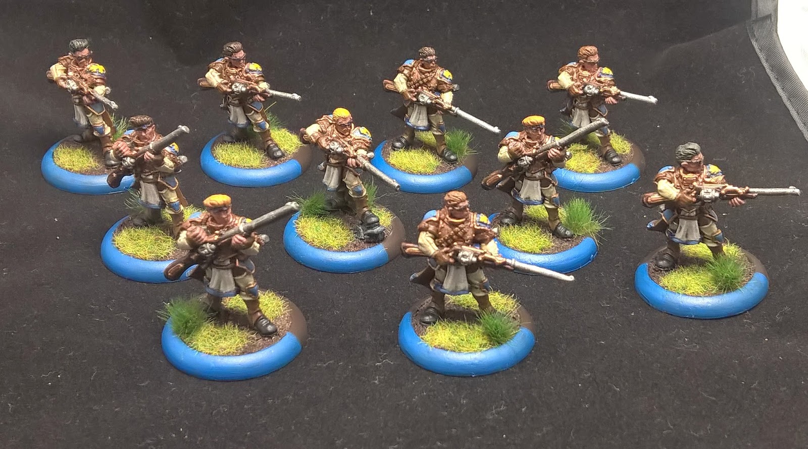 Warmachine Cygnar Long Gunners