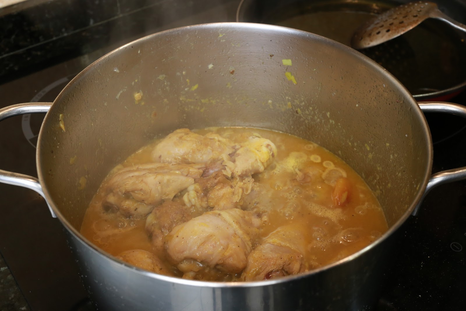 Cocina andaluza: Muslos de pollo con orejones