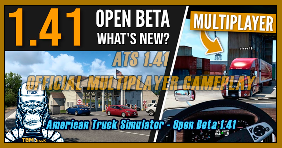 ATS 1.41 - Official Multiplayer Gameplay | American Truck Simulator ...