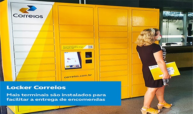 Locker Correios – Mais terminais são instalados para facilitar a ...