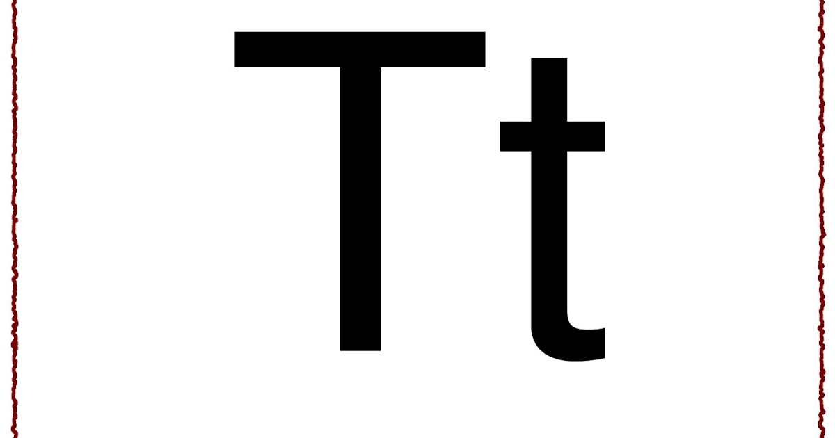 edusio - druczki do nauczki: Litera T