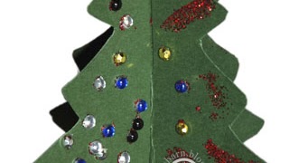 Pyssliga barn: 4 december: Julgran av papper