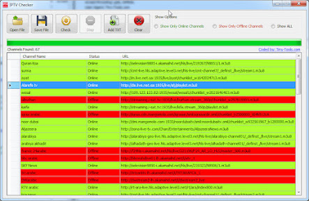 IPTV CHECKER VER 1.09 - ITSolution