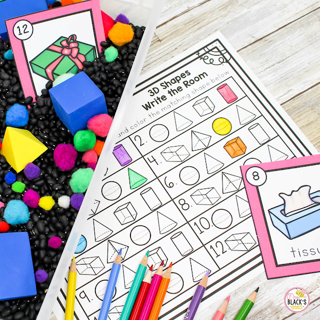 3D Shapes Activities | Mrs. Black's Bees