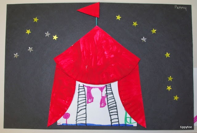 Tippytoe Crafts: Moving Circus Craft