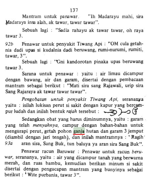 Ganja dalam Lontar Usada, Pengobatan Tradisional Bali — Baca Ganja