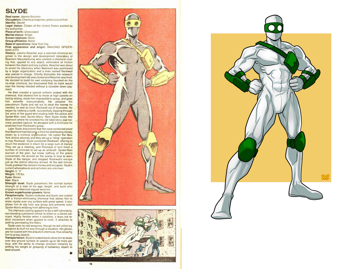 The Official Handbook to the Marvel Universe - REDUX Edition: SLYDE by ...