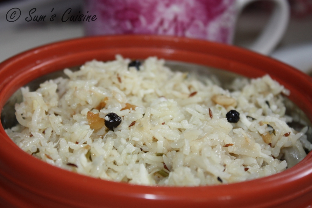 Sum's Cuisine: Ghee Rice