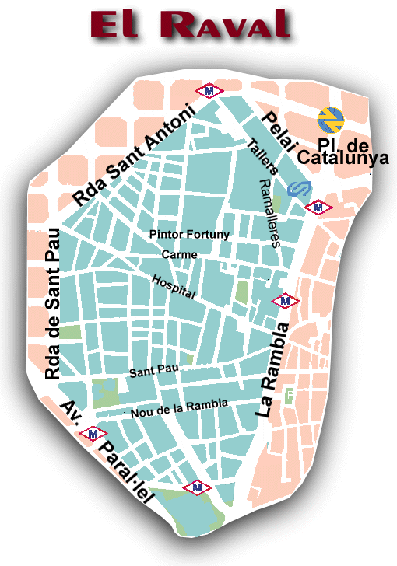 El Raval: un barrio intrigante