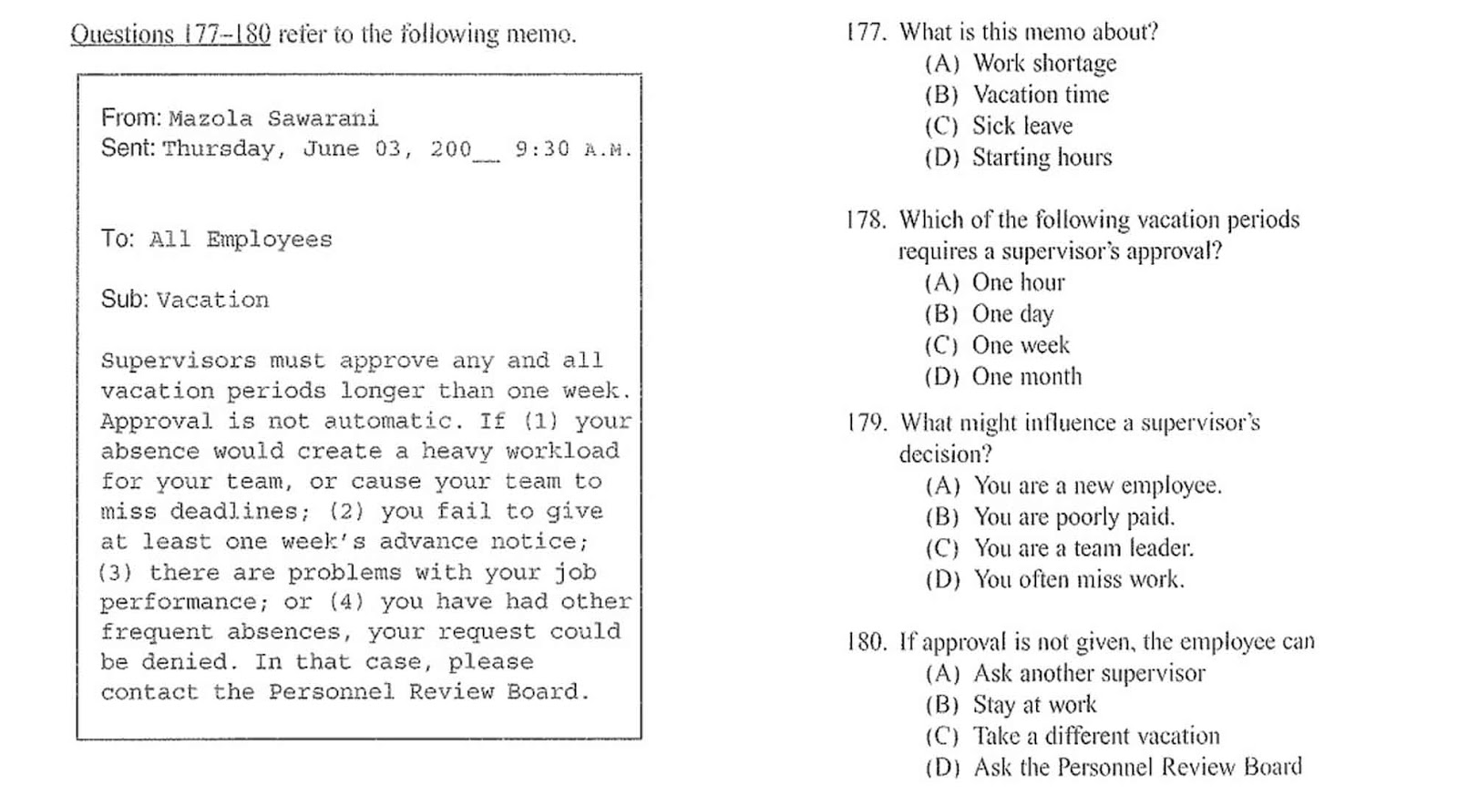 Full TOEIC Test 1 | Full Toeic Test Online Free