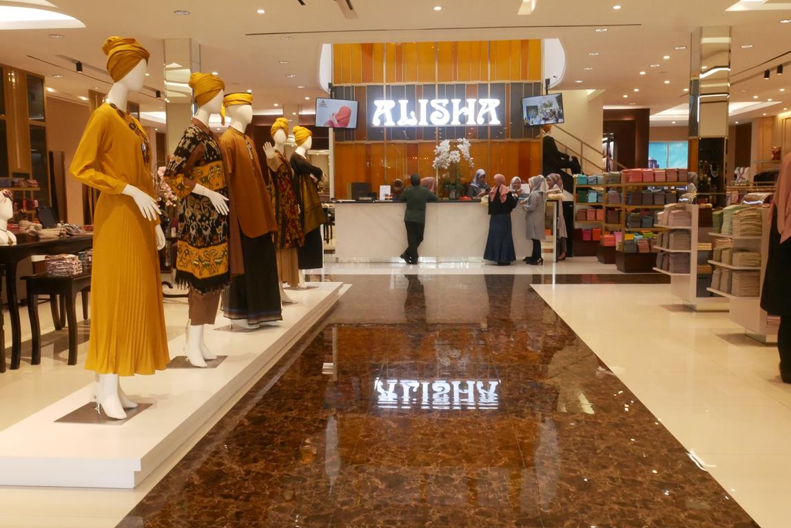Alisha Fancy Shop: One Stop Shopping Busana Muslim | Catatan Efi