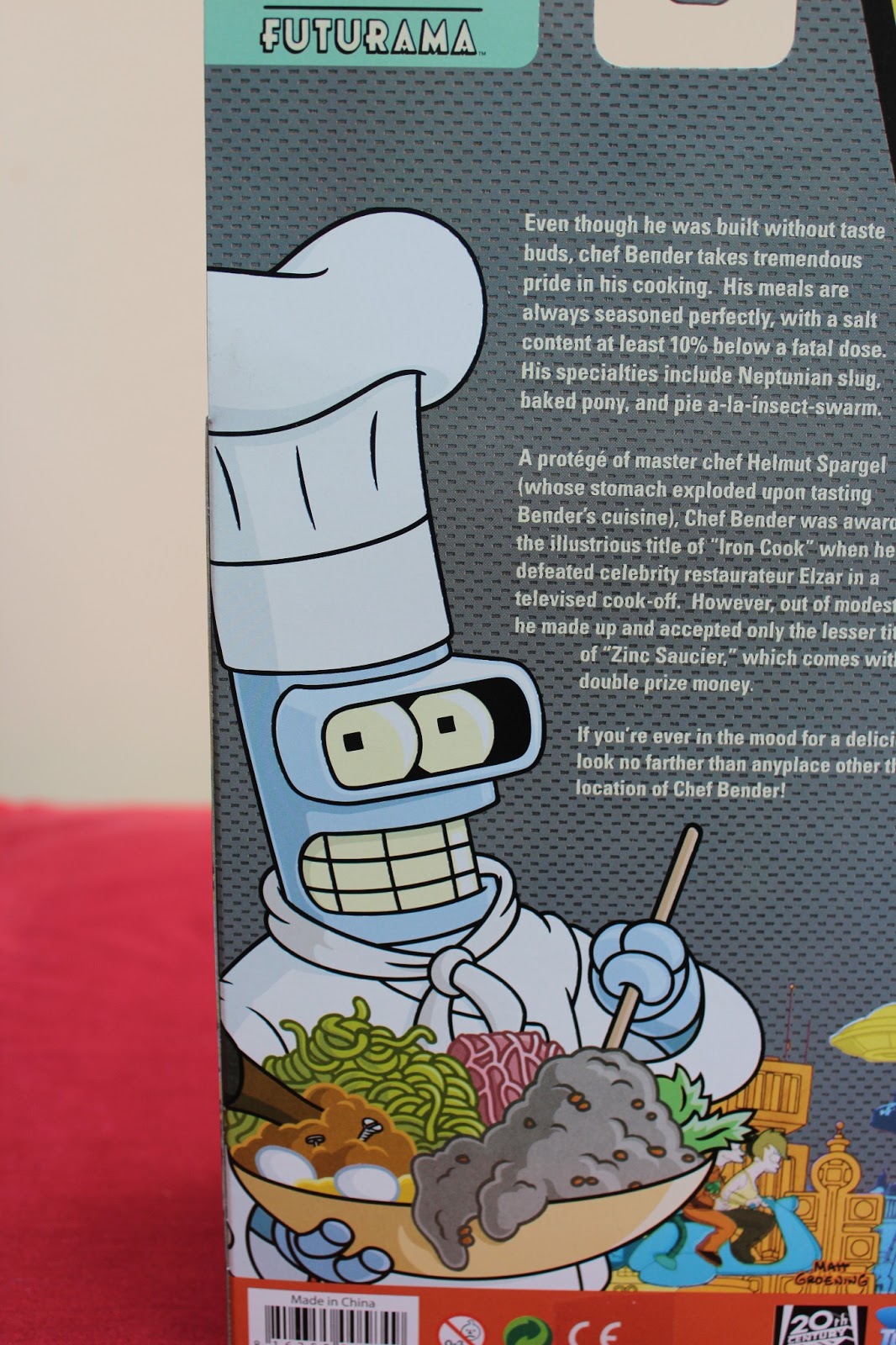 Future Figures: Futurama Chef Bender Toynami Series 8 Figure