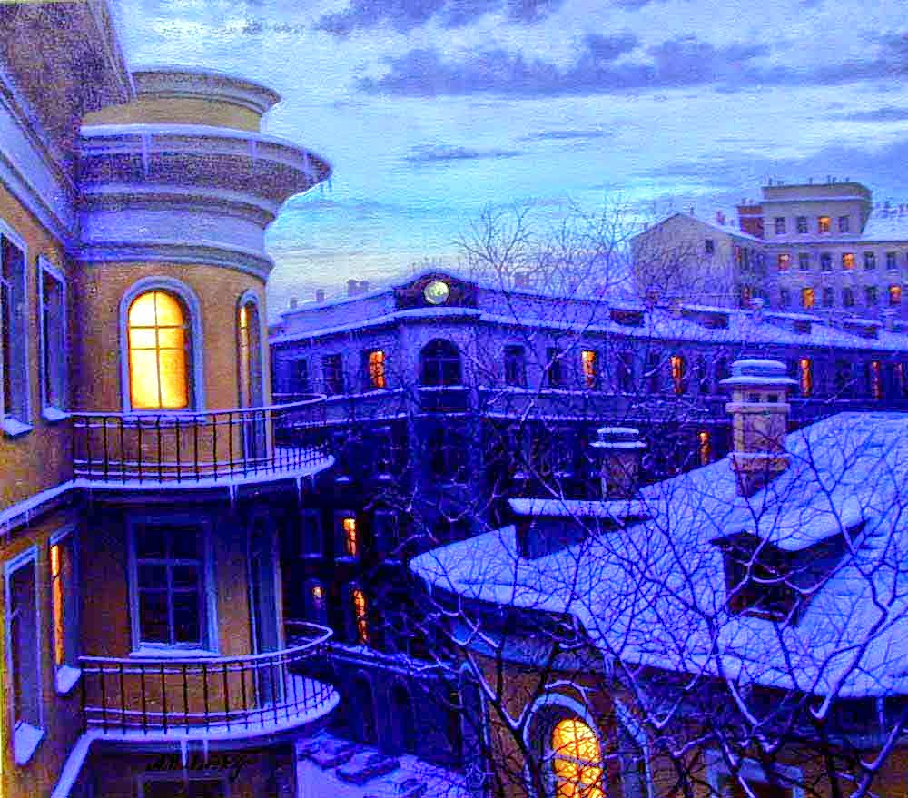 Alexei Butirskiy, 1974 | Symbolist cityscape painter | Tutt'Art ...