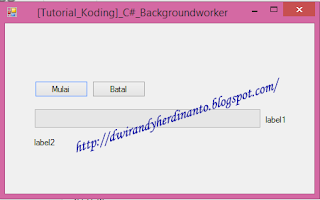 Menggunakan Backgroundworker di C# dan VB.NET - Tutorial Koding