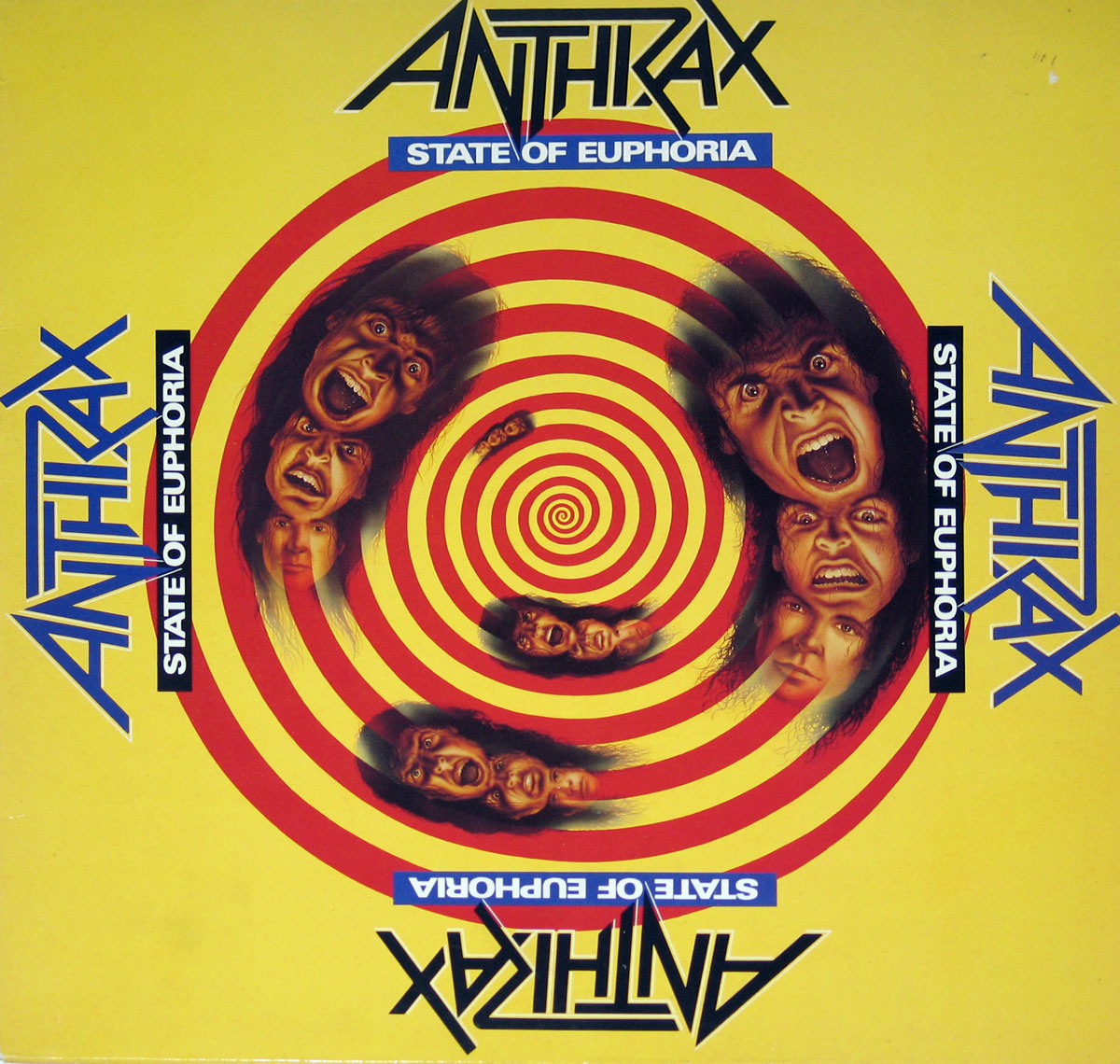Classic Rock Covers Database: Anthrax - State of Euphoria (1988)