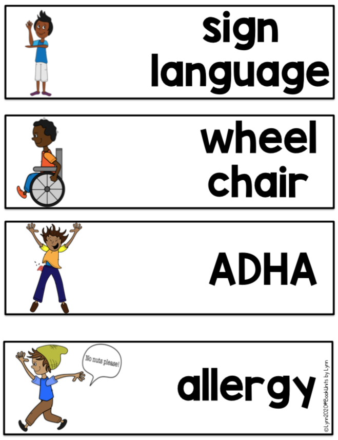 JUSK ASK!: Be Different, Be Brave, Be You BOOK UNIT ~ Book Units by Lynn