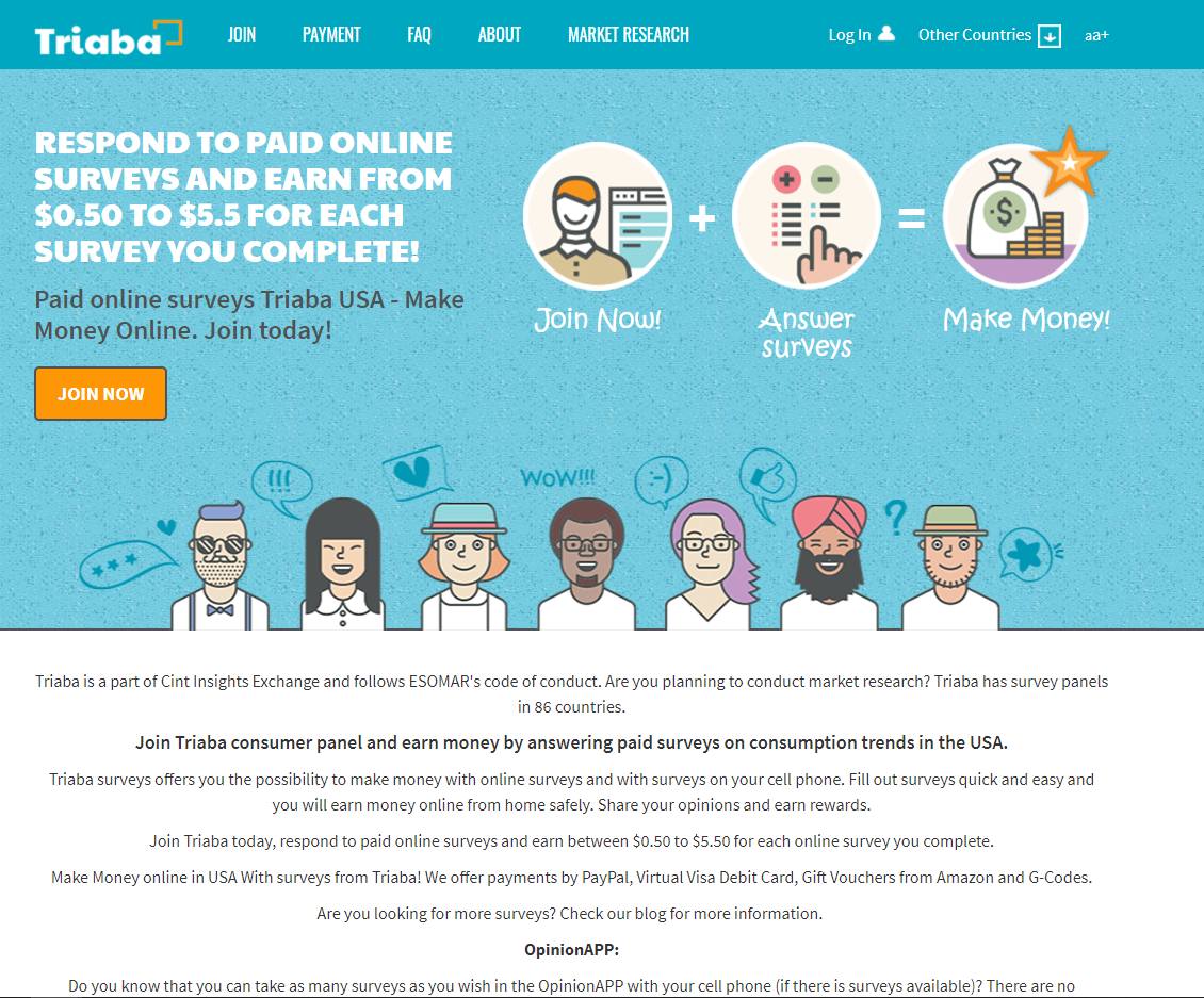 Cách kiếm tiền khảo sát trên trang Triaba Panel - Kiemtienspeed - Cách ...