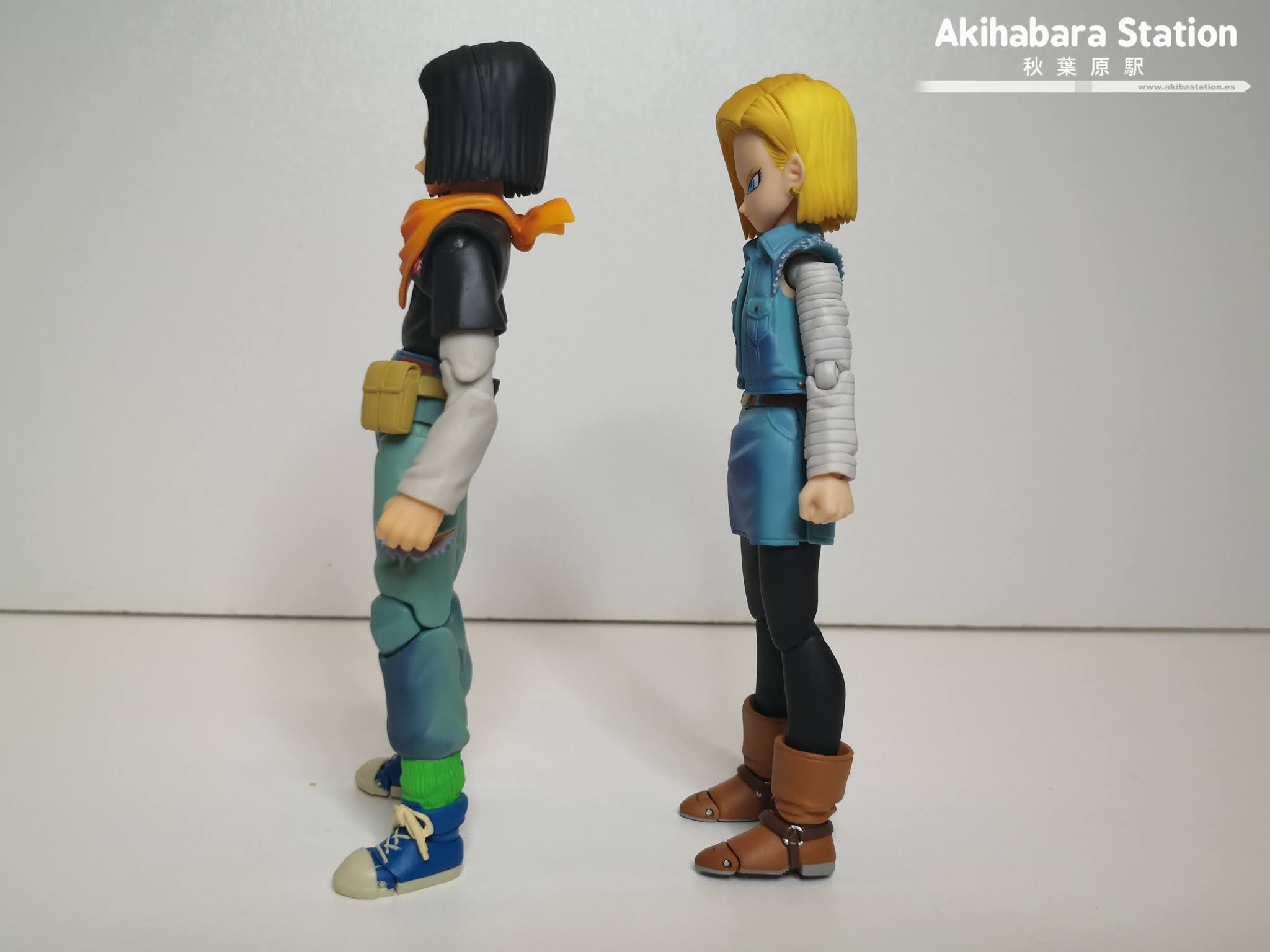 Figuras Review De Los S H Figuarts Android 17 Y Android 18 Event