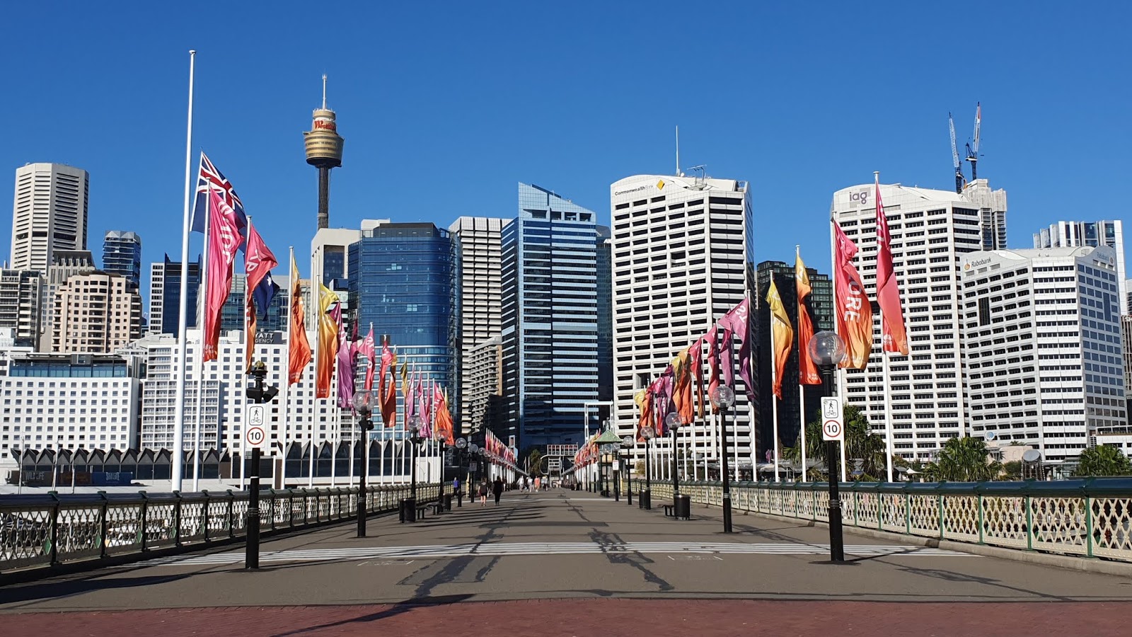 Sydney - City and Suburbs: Pyrmont Bridge (Theme Day: Covid-19)