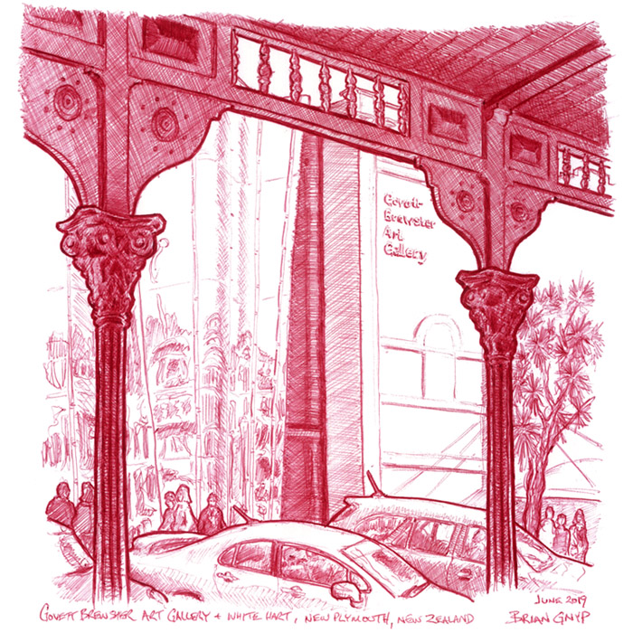 Sketchy Drawings: Govett-Brewster Art Gallery