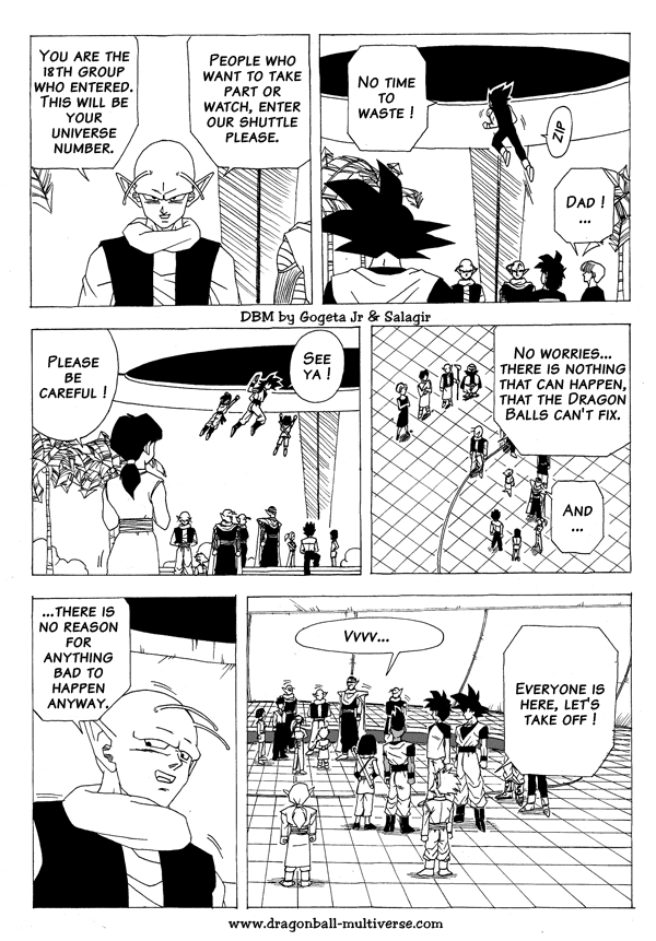 DRAGON BALL MULTIVERSE CHAPTER 1