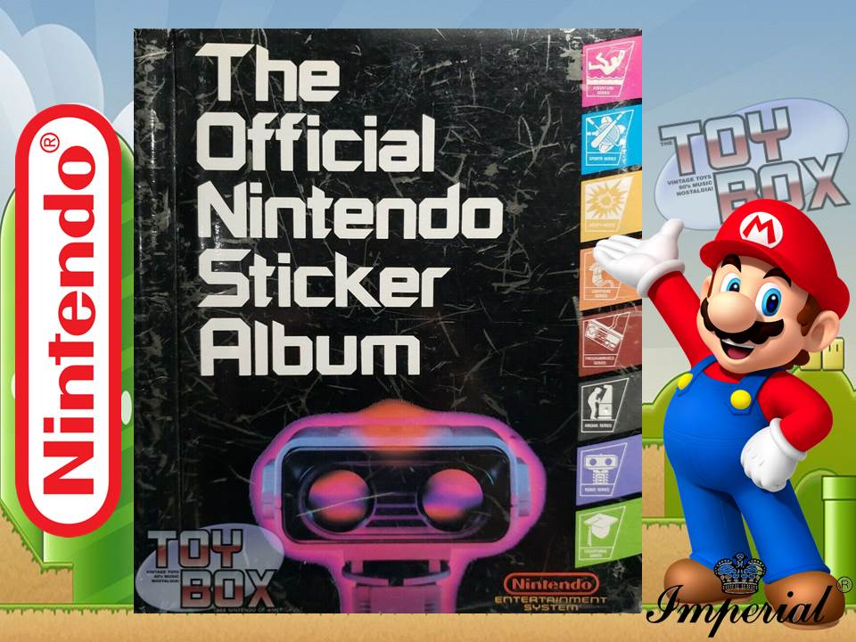 The Toy Box: The Official Nintendo Sticker Book And Stick-Ons (Imperial)