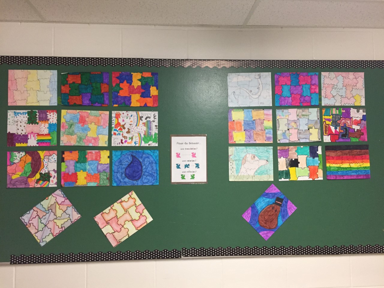 Ecole Ness 6-1!: Math + Art = Masterpiece!