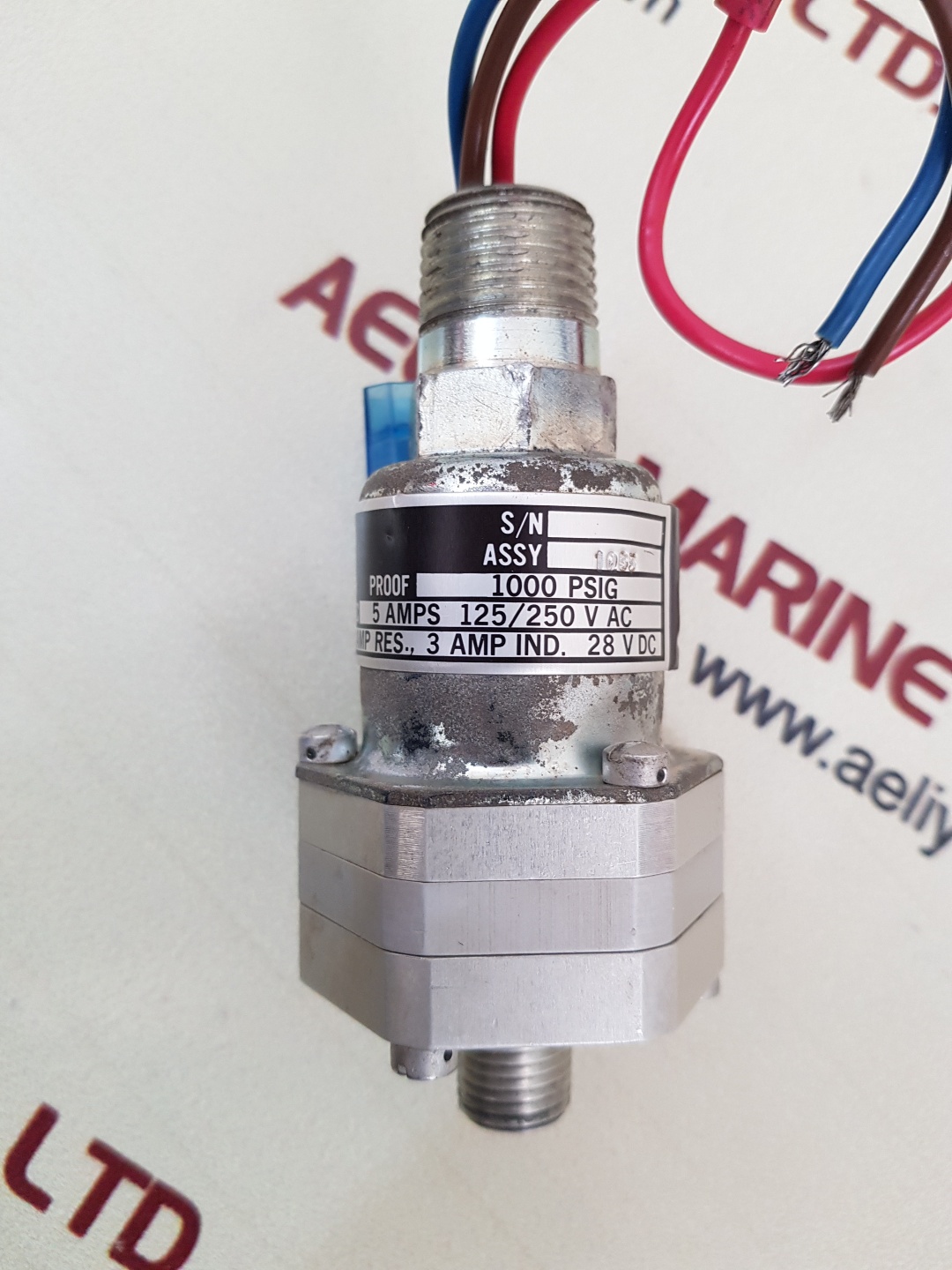 ITT NEO-DYN 115P1C3-1705 PRESSURE SWITCH 5A - Aeliya Marine