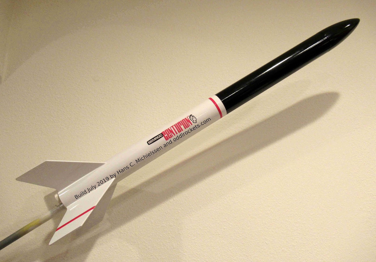 Model Rocket Building: Centurion Project, Finished!