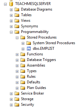 Teach Me SQL SERVER: Stored Procedures in SQL Server