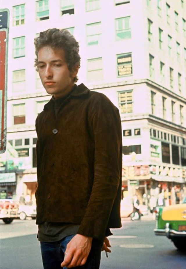 47 Interesting Color Photos of a Young Bob Dylan in the 1960s ~ Vintage ...