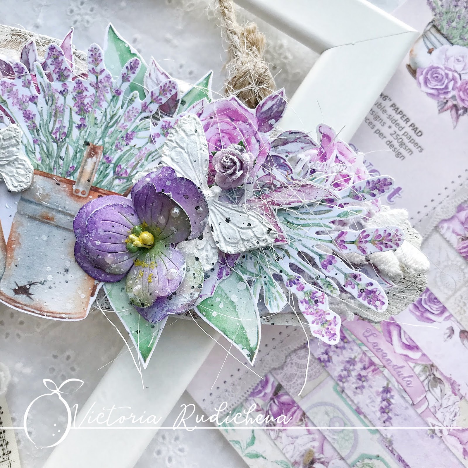 Lawendowe dekoracje / Lavender decorations | Lemoncraft