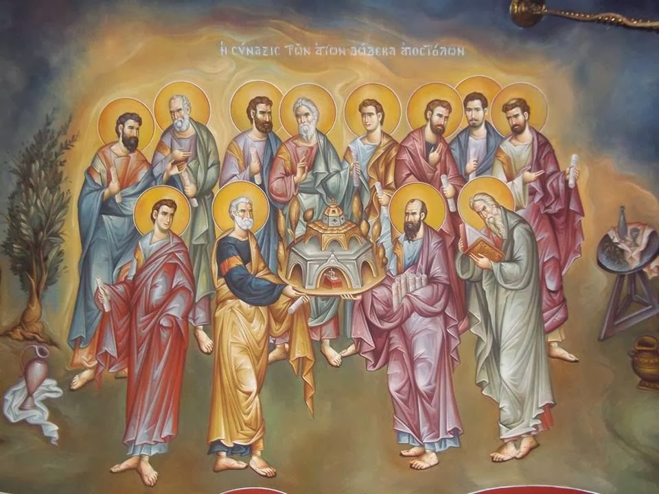 1. ΚΥΡΙΑΚΗ Β΄ ΜΑΤΘΑΙΟΥ "Η ΣΥΝΑΞΙΣ ΤΩΝ ΑΓΙΩΝ ΕΝΔΟΞΩΝ ΔΩΔΕΚΑ ΑΠΟΣΤΟΛΩΝ ...