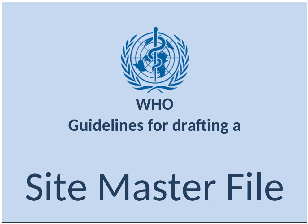 WHO Guidelines for drafting a site master file/Annex 14