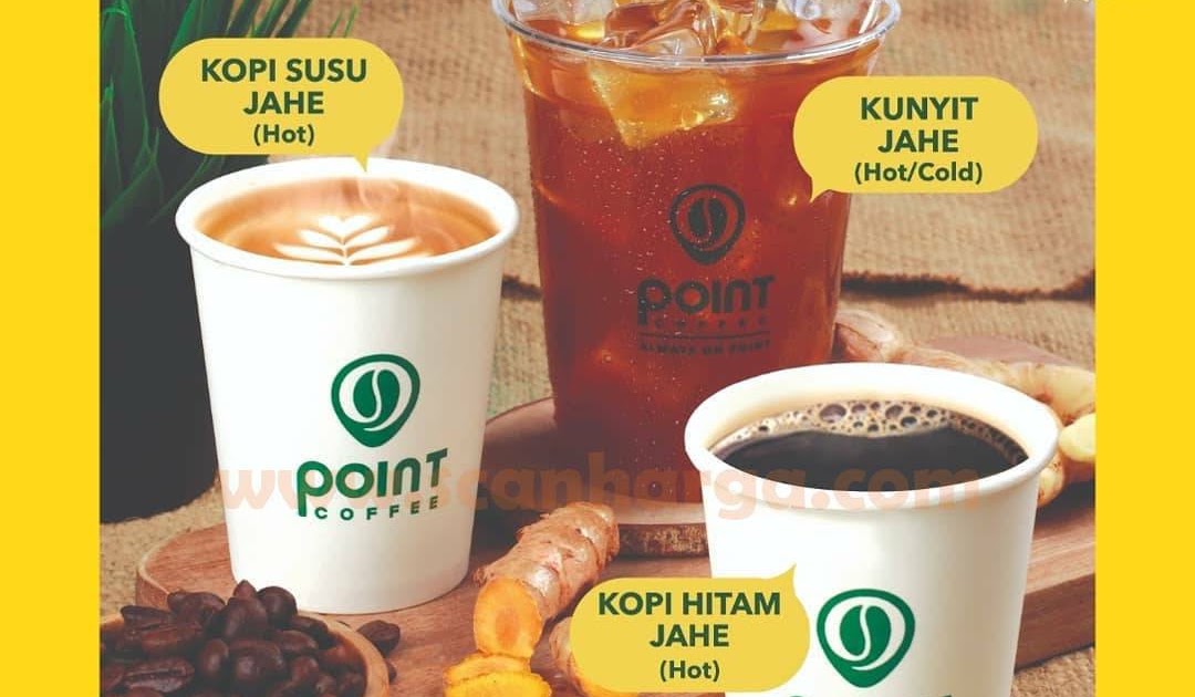 POINT COFEE Promo Diskon 50% untuk Kopi Susu, Kunyit, Kopi Hitam Jahe ...