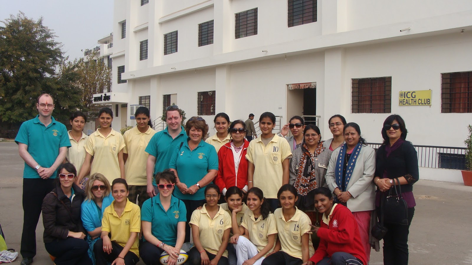 Group Study Exchange D1290 to D3050: Rugby Match at the ICG