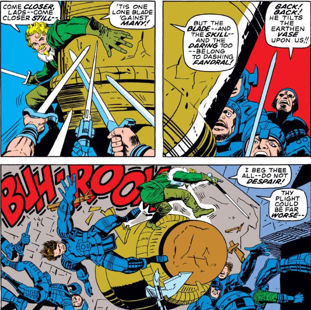 Fandral The Dashing Comics