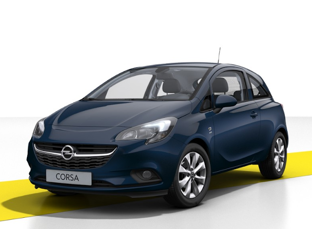 Opel Corsa 5 (2014 à 2019) - Couleurs et code peinture