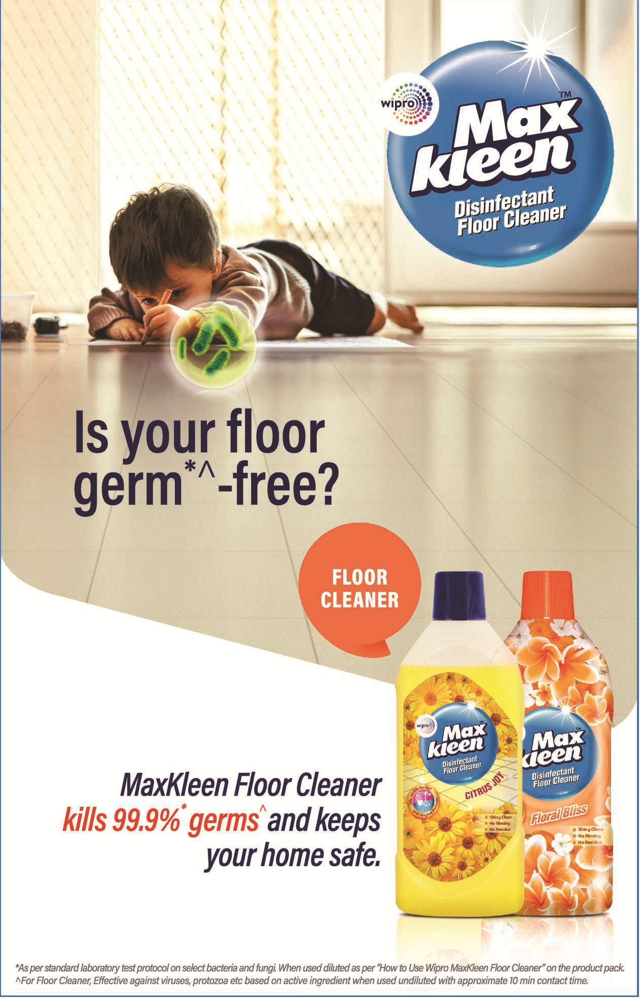 Is your floor germ free